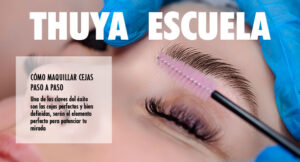 Cómo maquillar cejas paso a paso - Thuya Escuela